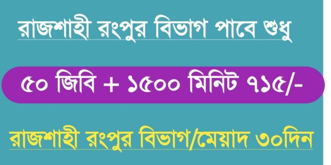 জিপি ১৫০০ মিনিট ৫০ জিবি ড্রাইভ সকল বিভাগ – NETITBD.Com